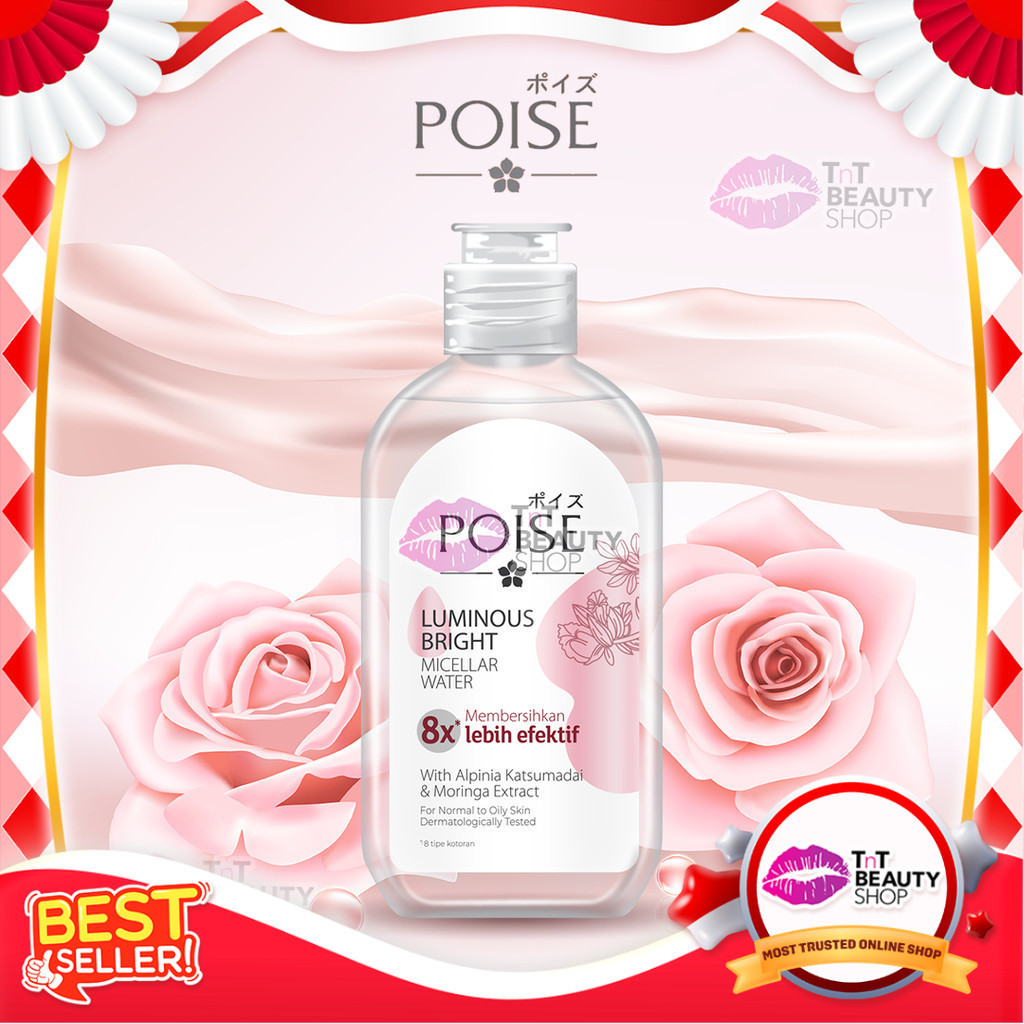 Jual Poise Micellar Water Poise Luminous Bright 8x Lebih Efektif 125ml ...