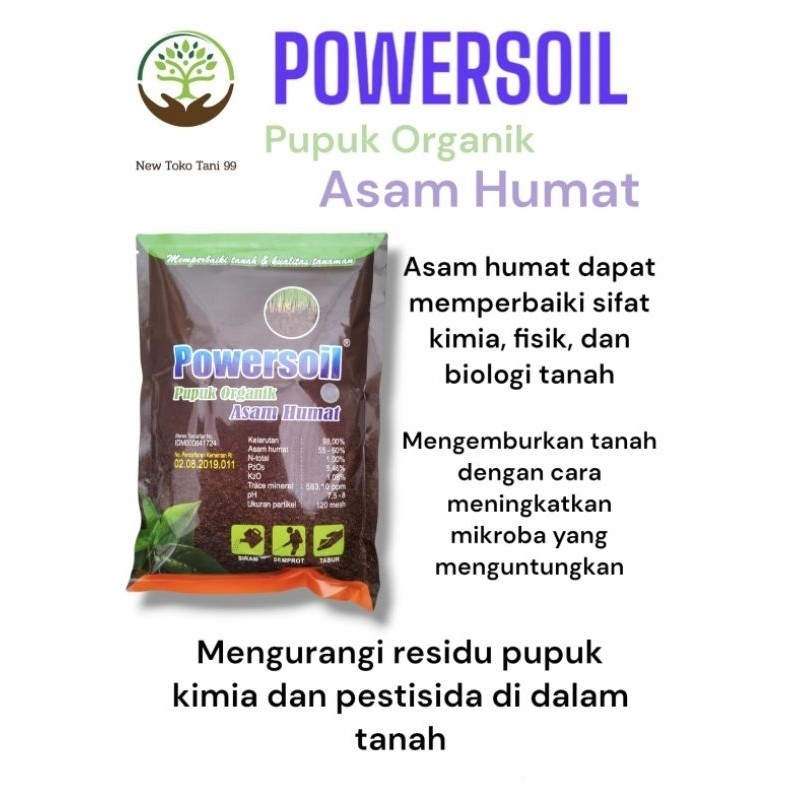 Jual Powersoil 1 kg POWER SOIL pupuk organik pembenah tanah kandungan ...