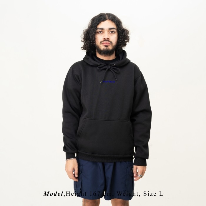Jual UNKL347 Jacket Hoodie Hitam Model Simpel Bahan Fleece TEXA ...