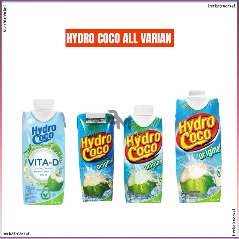 Jual Hydro Coco Hydrococo Minuman Rasa Air Kelapa Asli Original Vita D ...