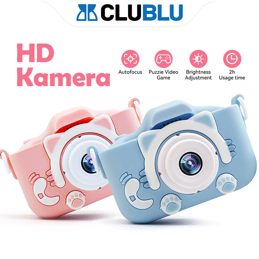 Jual Kamera Mini Digital DSLR Anak Lucu Camera-007 Kucing Kartun Foto ...