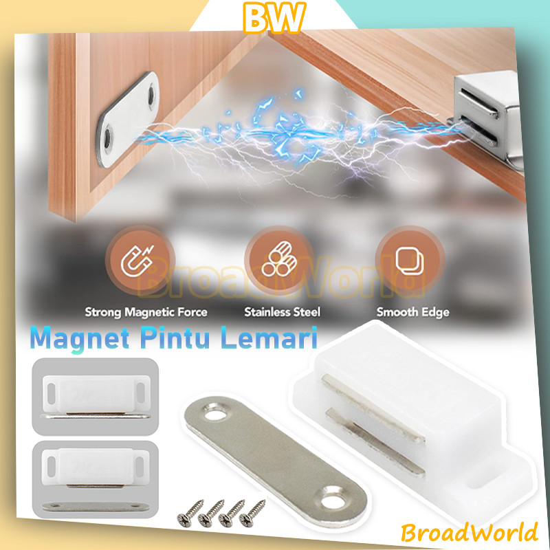 Jual Magnet Pintu Kayu /Magnet Pintu Lemari Laci Kotak /Door Stoper ...