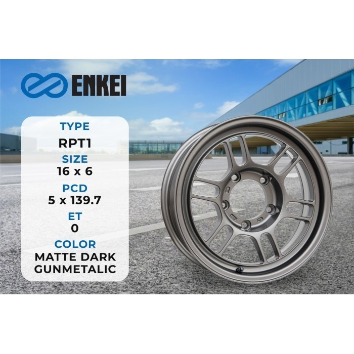 Jual 5 buah Velg Mobil Ori Enkei RPT1 Ring 16 R16 RPF 1 Original Japan ...