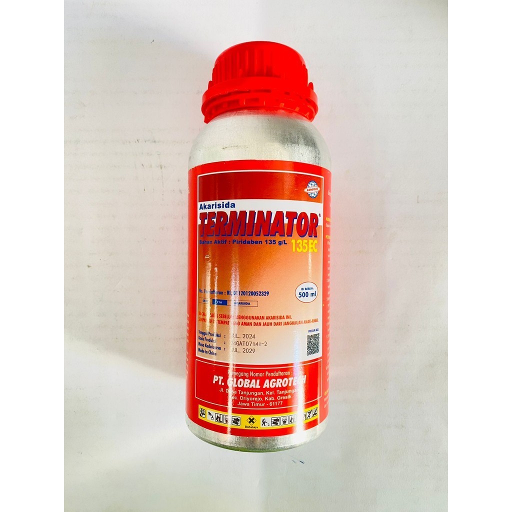 Jual Akarisida TERMINATOR 135EC untuk kutu thrips dari GLOBAL AGRITECH ...