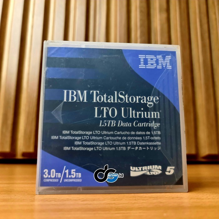 Jual IBM Ultrium LTO 5 Tape Cartrige 3.0TB/1.5 TB 46X1290 | Shopee ...