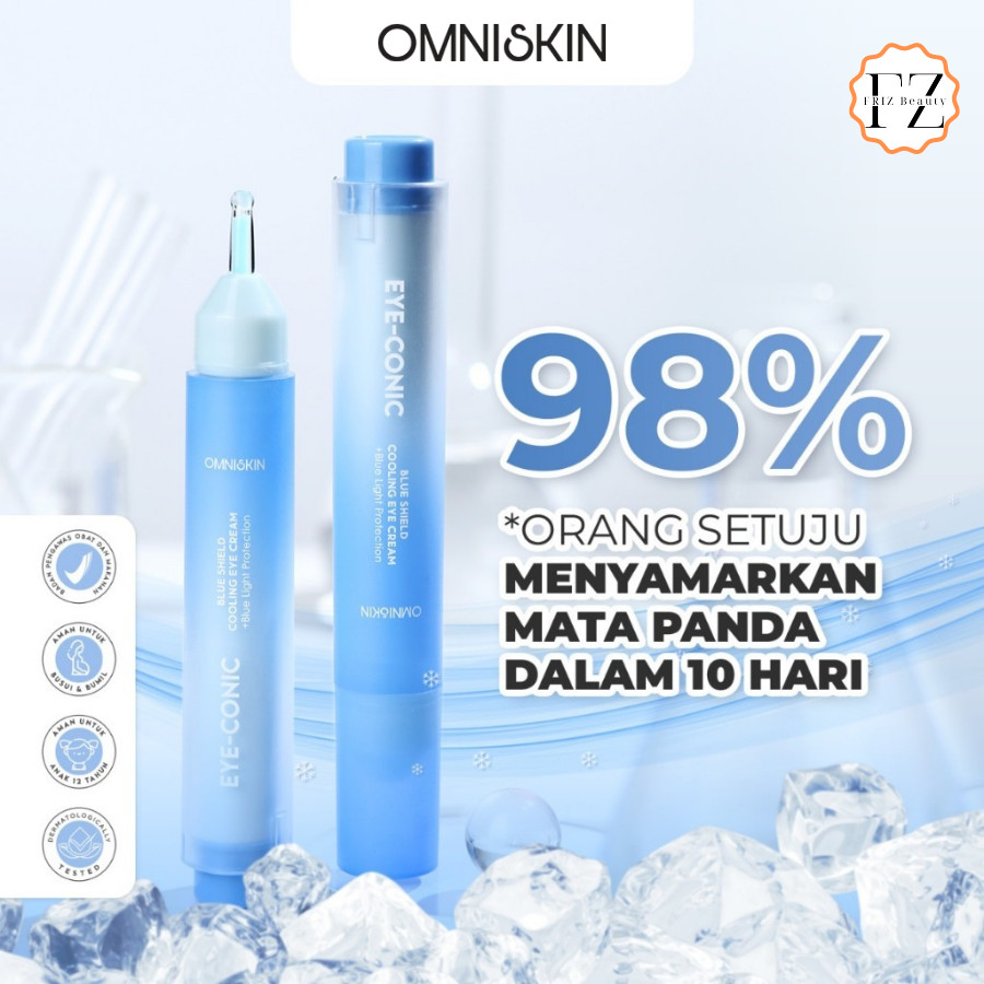 Jual OMNISKIN Eyeconic Blue Shield Cooling Eye cream | Shopee Indonesia