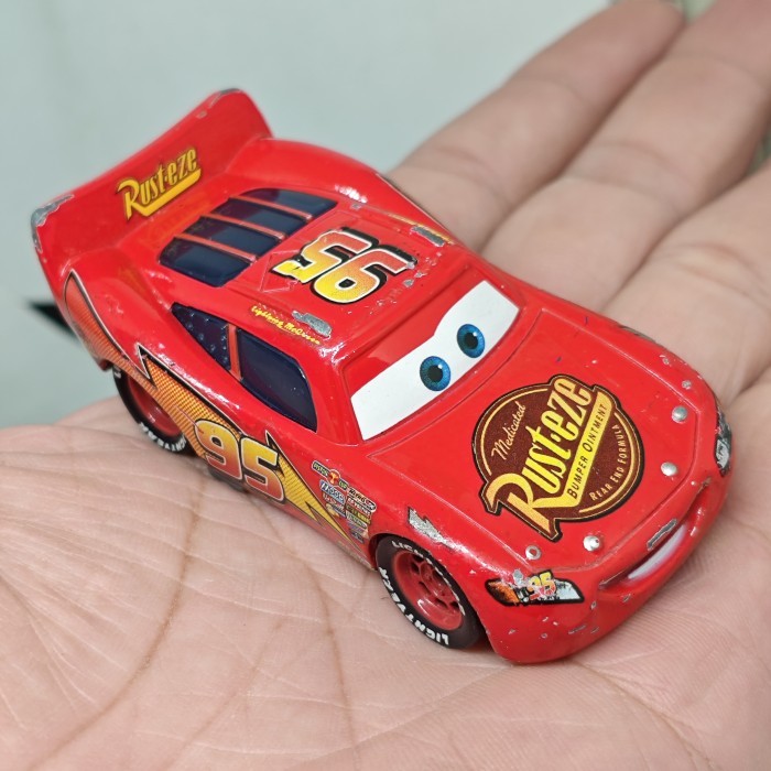 Jual BDD Figure Cars Diecast Disney Lightning McQueen Mattel Original ...