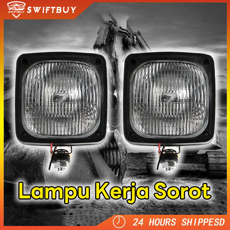 Jual 2pcs Lampu Kerja Alat Berat Lampu Tembak Lampu Sorot Forklift ...