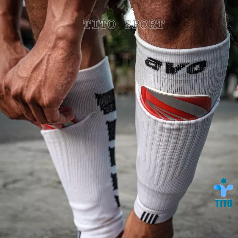 Jual Sarung Deker Shin Guard Olahraga Sepak Bola Futsal Pad Holder ...
