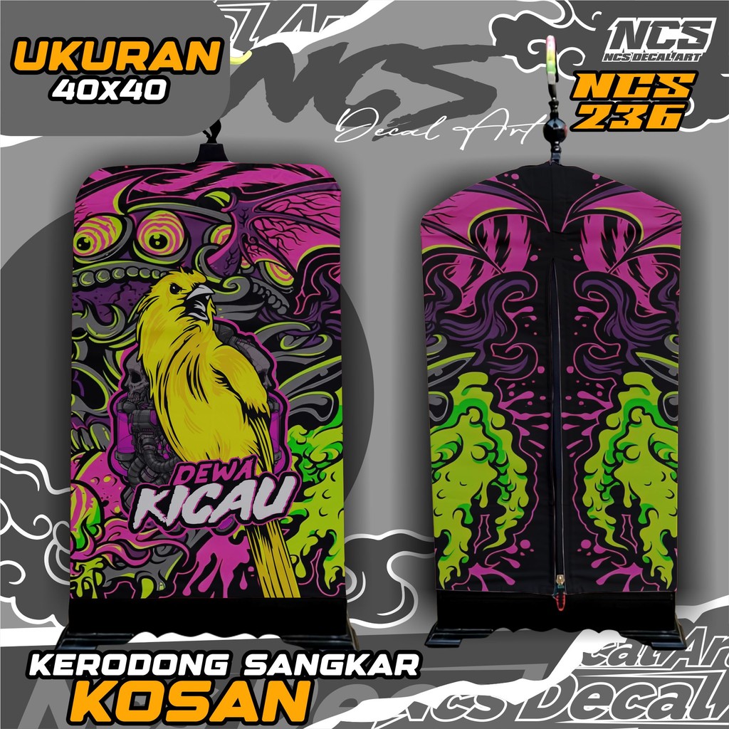 Jual Kerodong Sangkar kosan 40x40 bisa cutom double layer Desain Keren ...