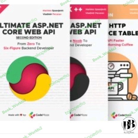 Jual Ultimate ASP.NET Core Web API 2nd Edition - Premium Package ( 6 buku) | Shopee Indonesia