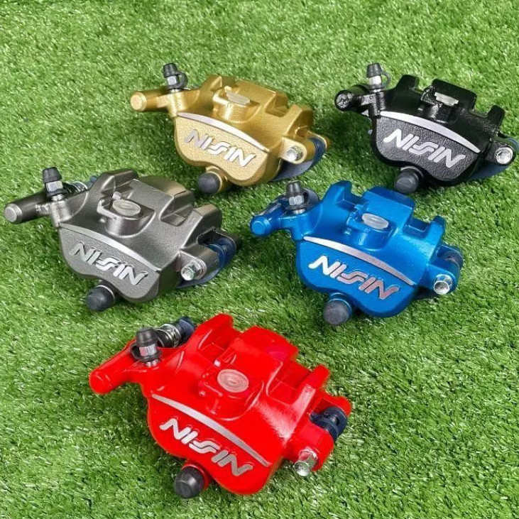 Jual Kaliper NIssin Samurai Brake 2P Kanan Kiri Caliper 2 Piston Universal | Shopee Indonesia
