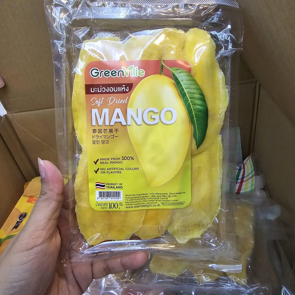 Jual mango soft dried 100gr green ville | Shopee Indonesia
