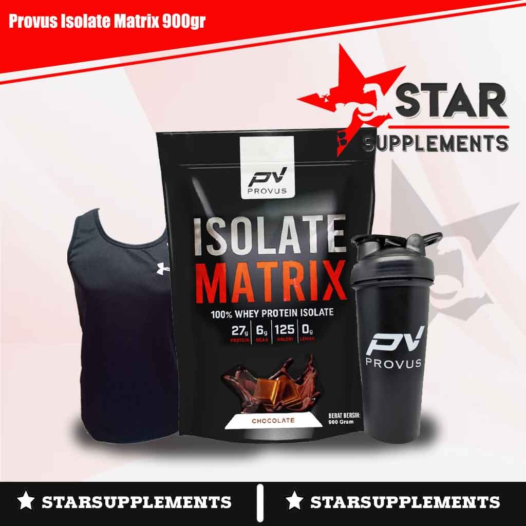 Jual Provus Isolate Matrix 900gr (2 lbs) / Whey Protein Isolate BPOM ...