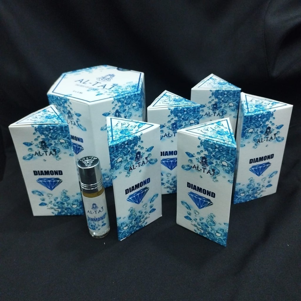 Jual Parfum Travel & Sholat Aroma Diamond Original Al-Taj Non Alkohol ...