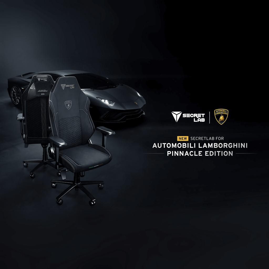 Jual Kursi Gaming SECRETLAB Lamborghini Pinnacle Edition Leather Carbon ...
