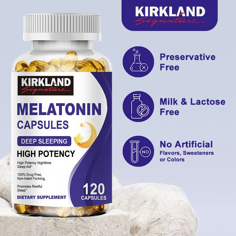 Jual Melatonin Capsules include quick release and time release ...