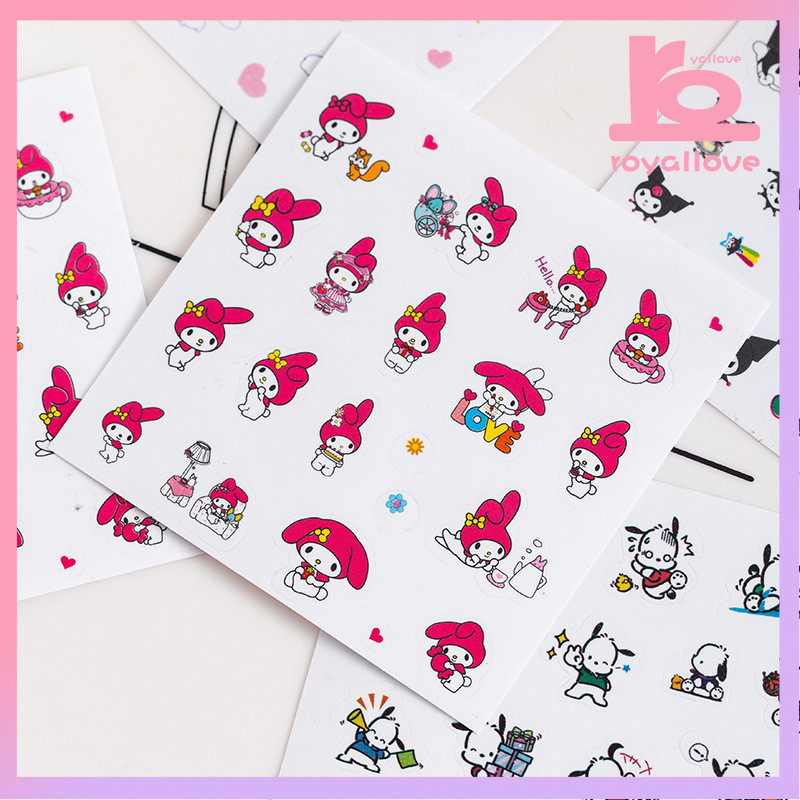 Jual COD Stiker Sanrio Stiker Kartun Anak-anak Stiker Tahan Air Putri ...
