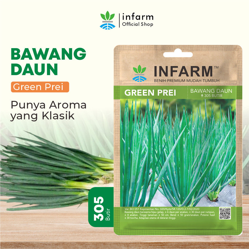 Jual INFARM - Benih Bibit Biji Super Bawang Daun | Shopee Indonesia