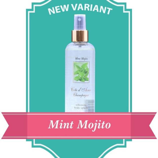 Jual CHAMPAGNE COLOGNE MINT MOJITO 250ml (NEW) | Shopee Indonesia