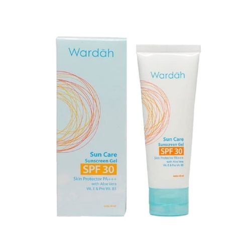 Jual Wardah Sun Care Sunscreen Gel Spf-30 40 Ml Tube | Shopee Indonesia