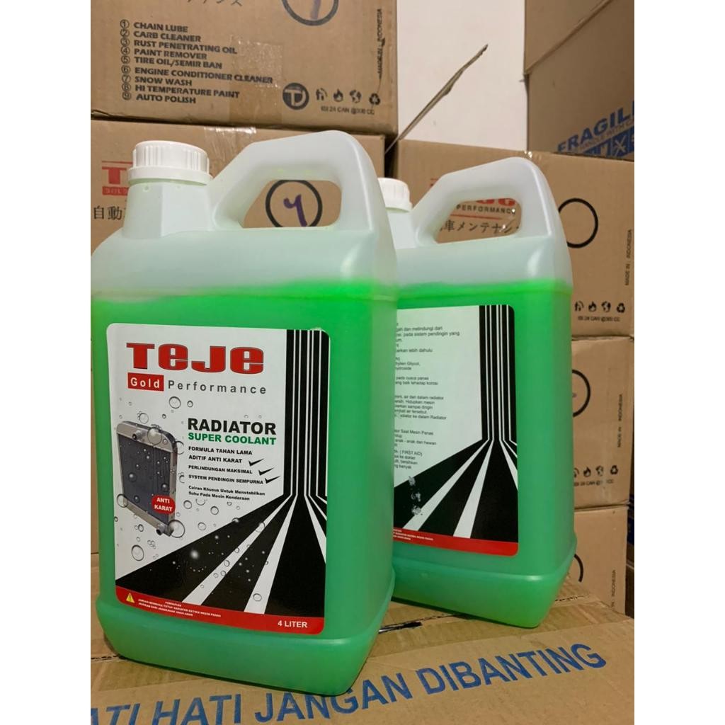 Jual AIR RADIATOR - RADIATOR SUPER COOLANT 4L | Shopee Indonesia