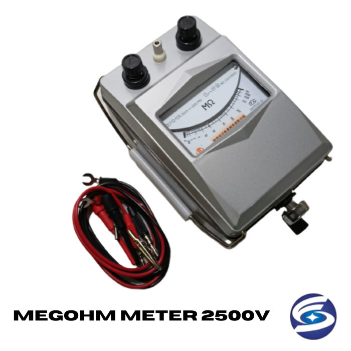 Jual Insulation Resistance Tester 2500V / Megger Megohm Meter 2500V ...