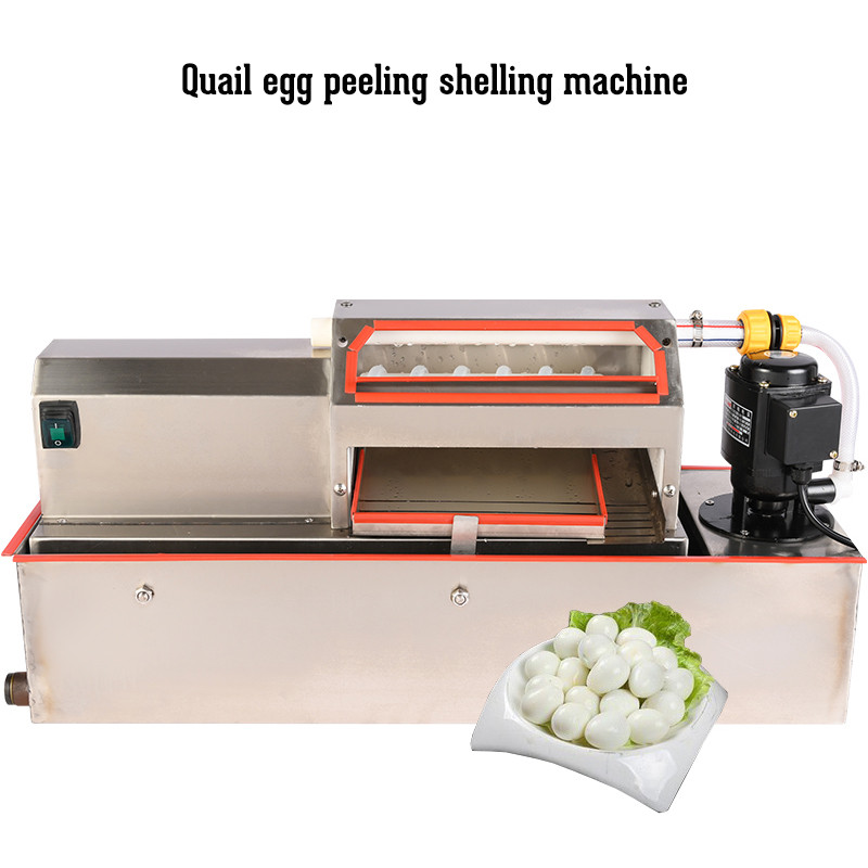 Jual Automatic Quail Egg Peeler Shelling Machine Commercial Water ...