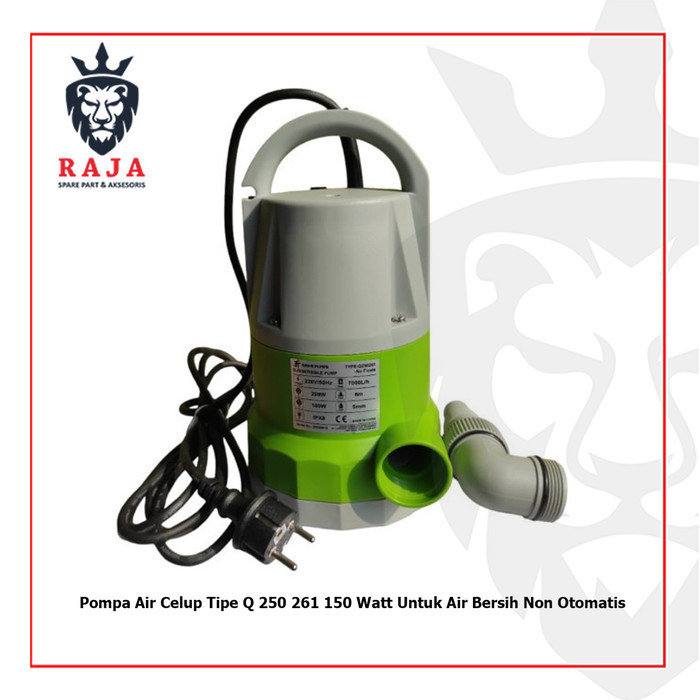 Jual Pompa Air Celup Tipe Q 250 261 150 Watt Untuk Air Bersih Non Otomatis | Shopee Indonesia