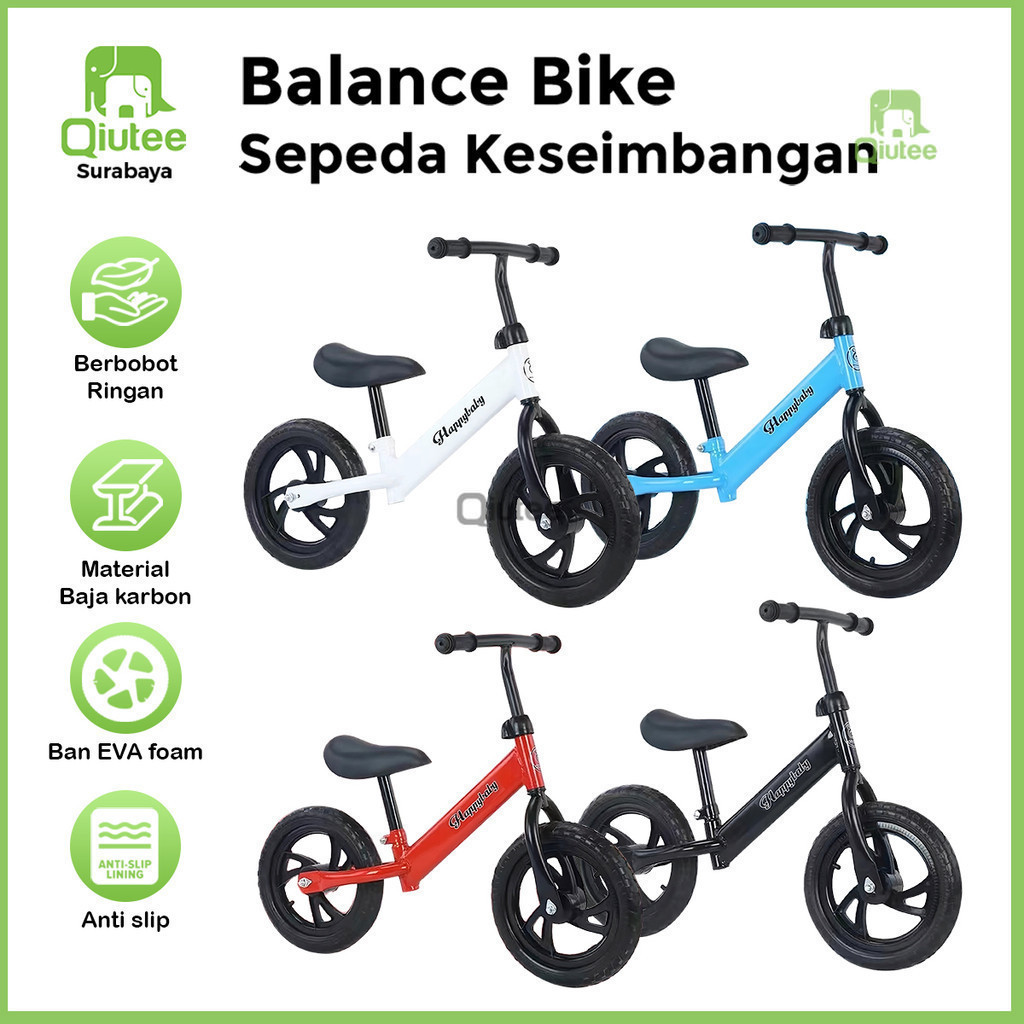 Jual [TERMURAH] Sepeda Dengan/Non Pedal Roda Dorong/NonDorong Anak ...