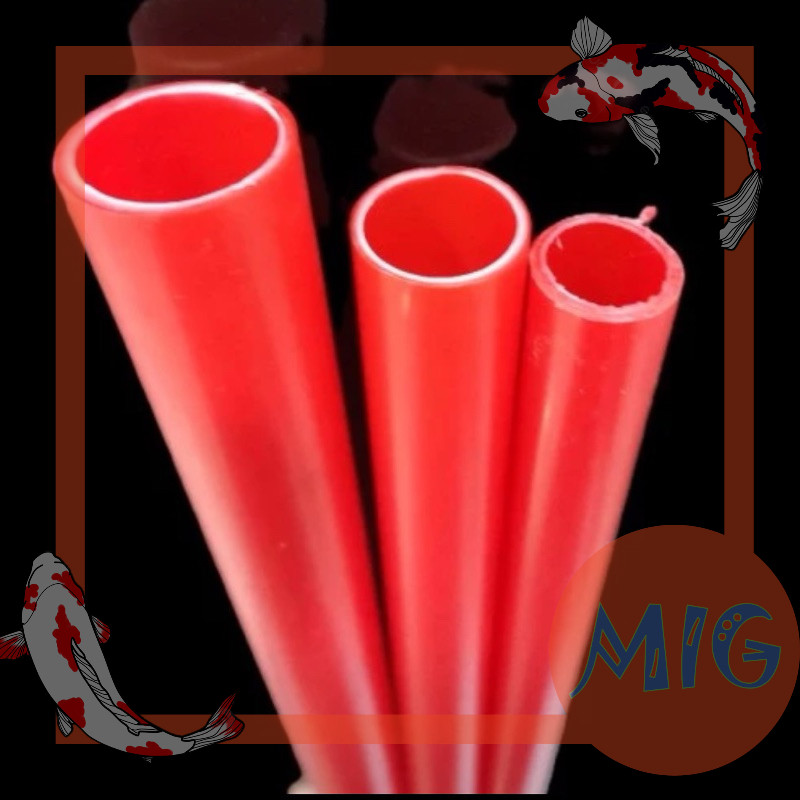 Jual PIPA AQUARIUM MERAH 100 cm pipa pompa filter sirkulasi akuarium ...