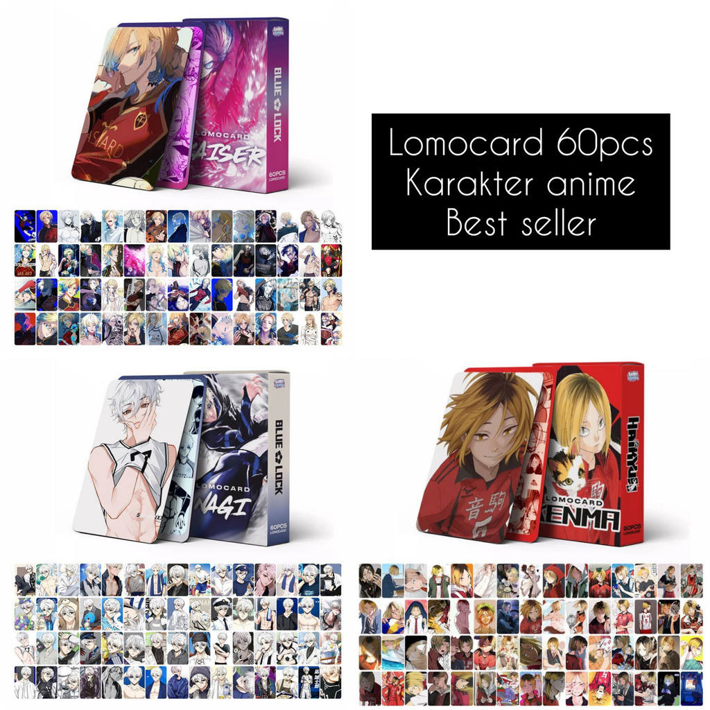 Jual [60Pcs] Pack Photocard Anime Shinpi Shop Selca Album Lomo Card ...