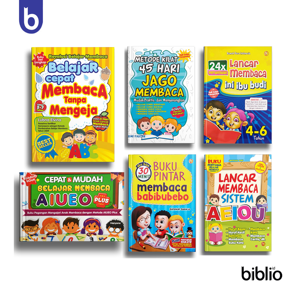 Jual Buku Metode Belajar Membaca (Belajar Cepat Membaca Tanpa Mengeja ...