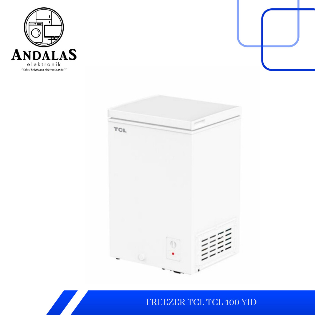 Jual CHEST FREEZER TCL 100L TCF-100 YID / TCF 100YID / TCF100 / TCF 100 ...