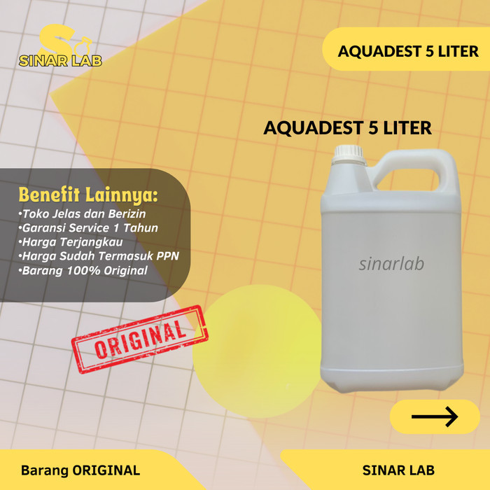Jual Aquadest Kemasan / 5 liter | Shopee Indonesia
