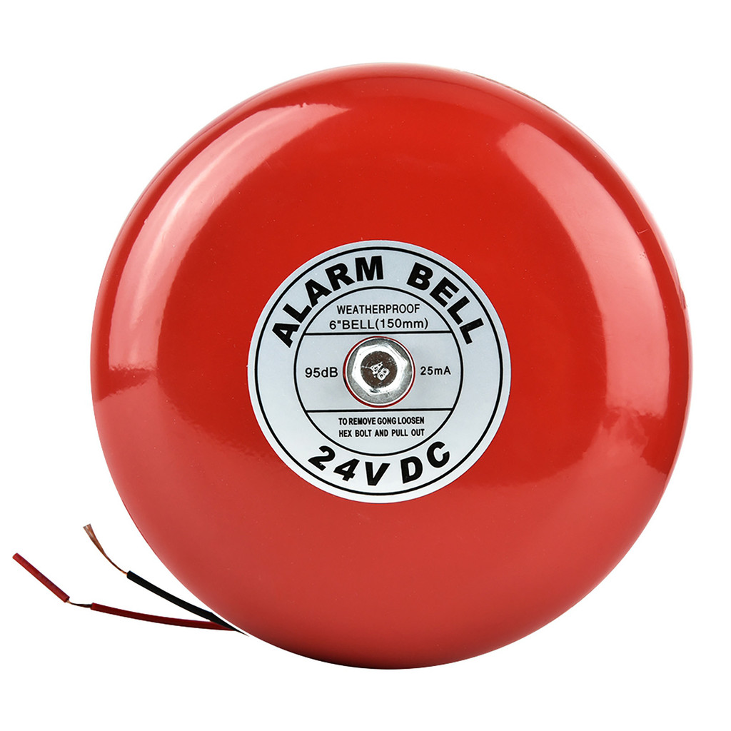 Jual Metal Security Fire Alarm Bell-Loud Red Alarm Bell for Home ...