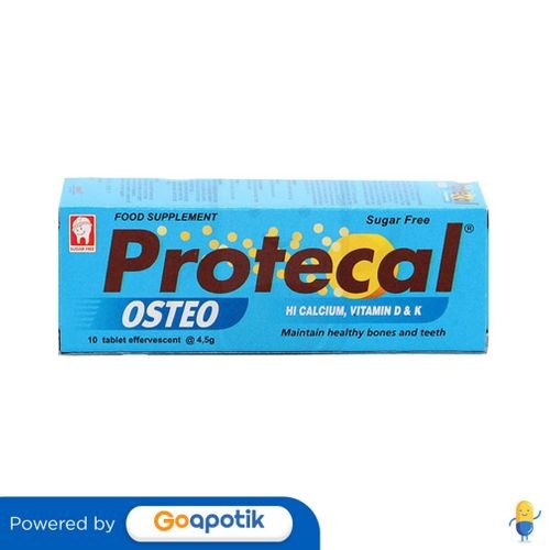 Jual Protecal Osteo Box 10 Tablet Efferversen | Shopee Indonesia