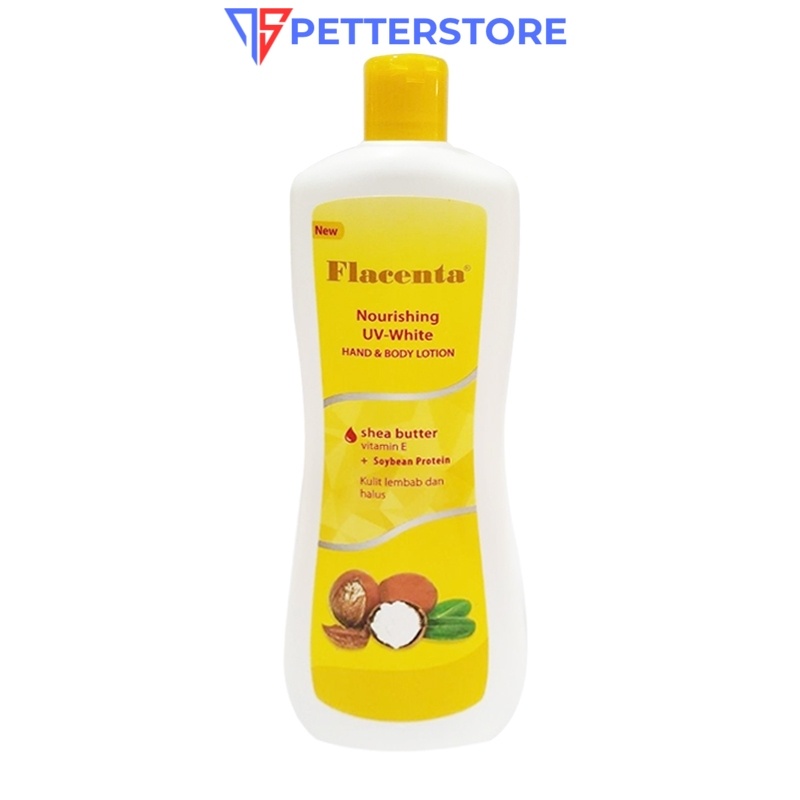 Jual FLACENTA BODY LOTION SHEA BUTTER 500 ML | Shopee Indonesia