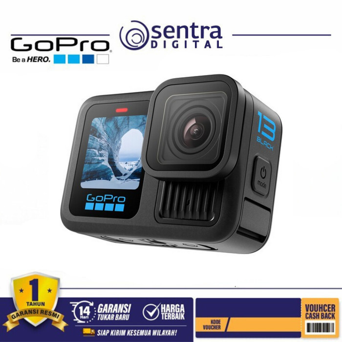 Jual GoPro HERO13 Black - Go Pro Hero 13 Action Camera 27MP 5.3K HyperSmooth 6.0 Garansi Resmi ...