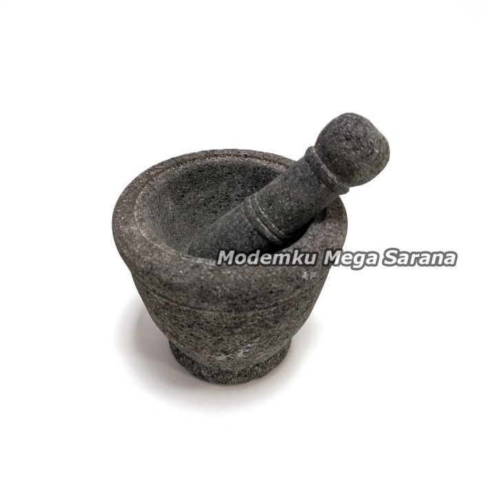 Jual Lumpang Alu Batu Asli Mortar Pastle Lesung Alat Penumbuk Obat ...