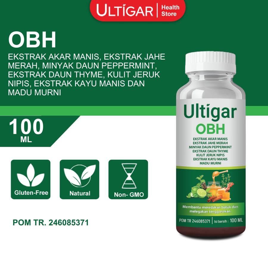 Jual Ultigar OBH - Botol Isi 100ML - Obat Batuk OBH Ultigar | Shopee ...