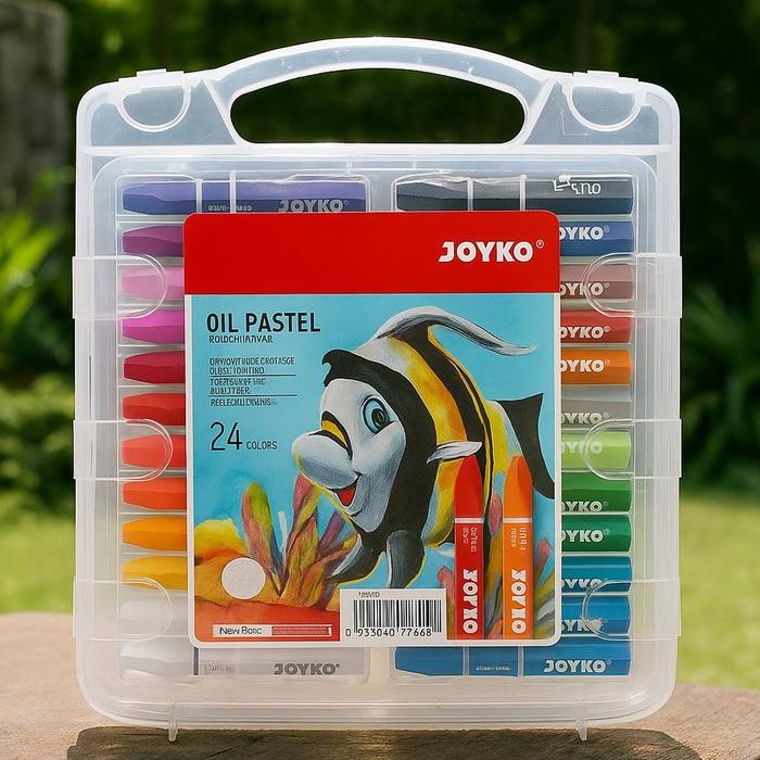 Jual JOYKO crayon Isi 24 krayon Anak Sekolah TK SD Joyko Crayon 24 ...