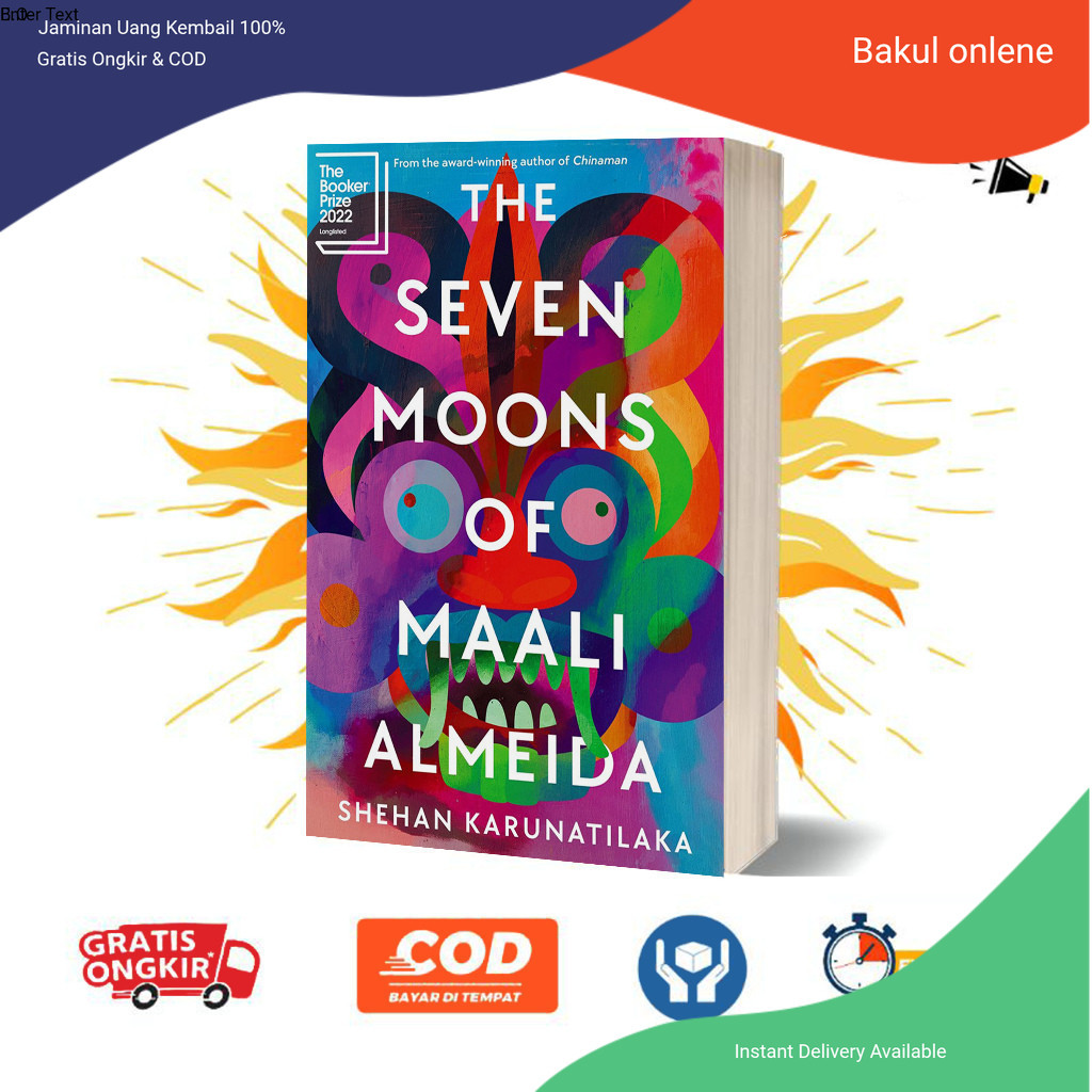 Jual Buku English The Seven Moons of Maali Almeida by Shehan Karunatilaka (English) | Shopee ...