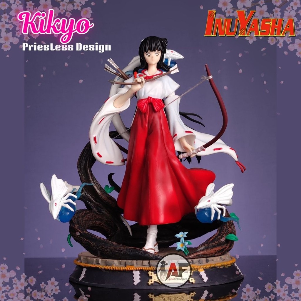 Jual Action Figure Statue Inuyasha Kikyo Priestess ver. Miko design ...