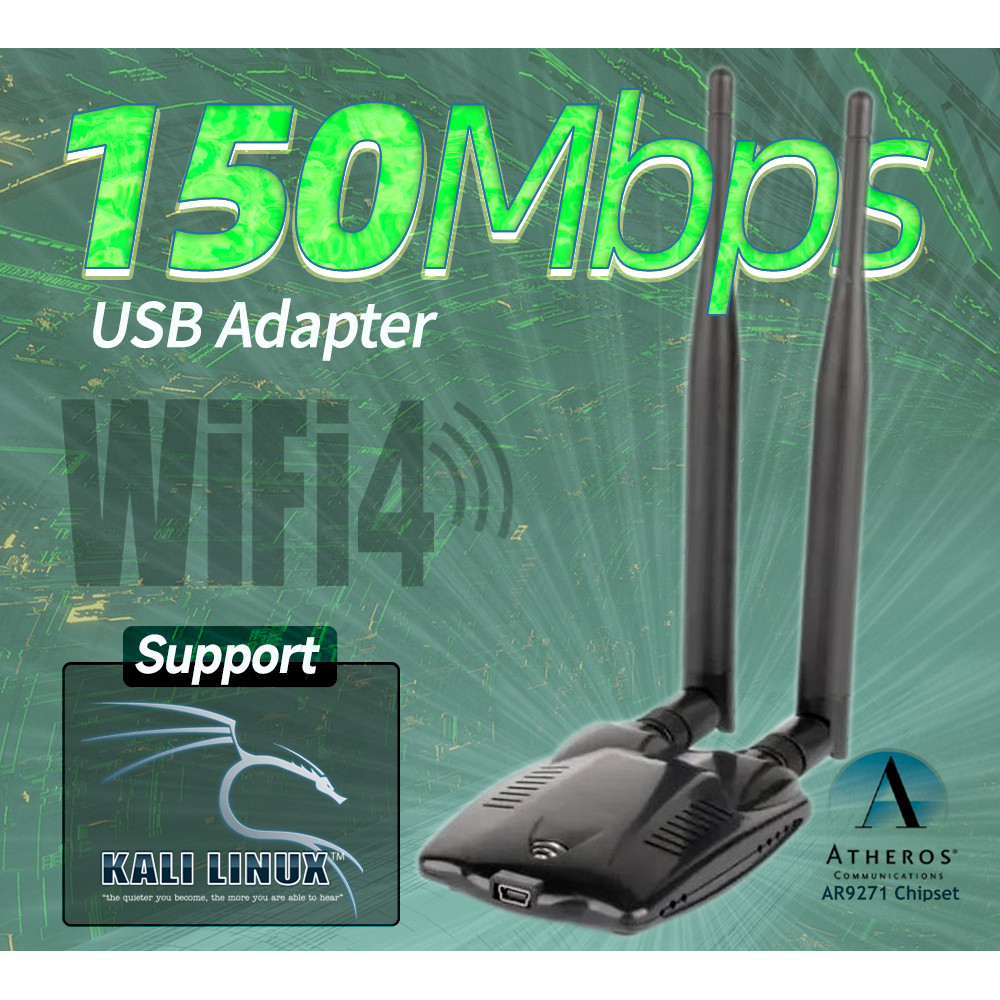 Jual CHANEVE Atheros AR9271 Chipset 150Mbps Wireless USB WiFi Adapter ...