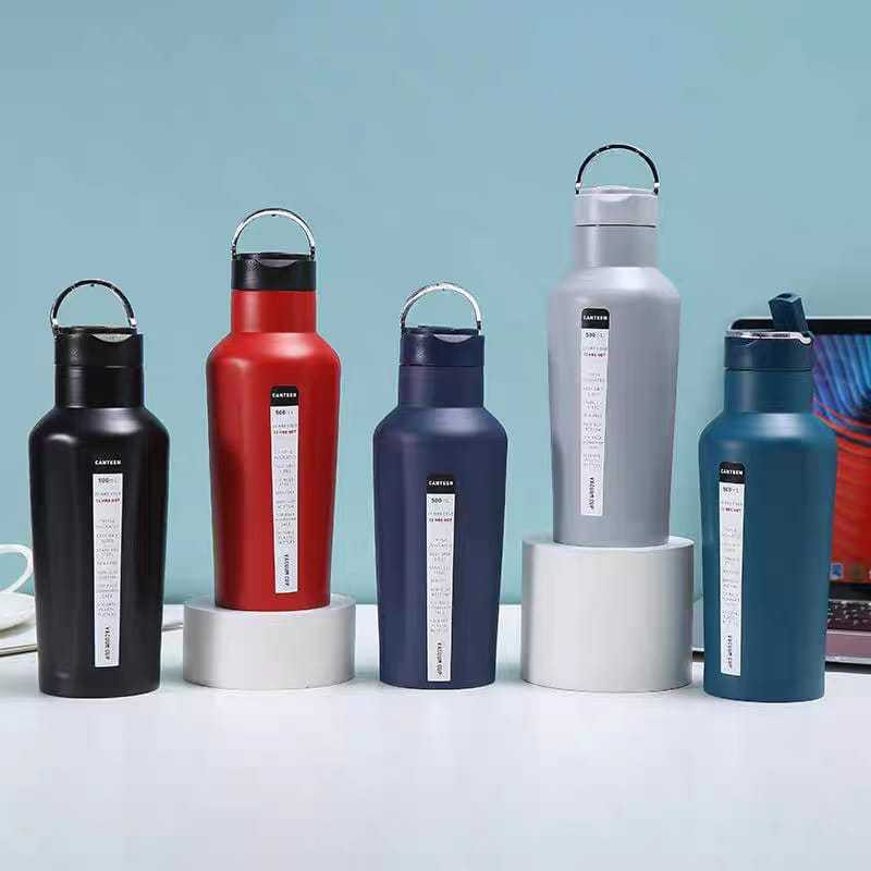 Jual botol minum tumbler stainless canteen termos tahan panas dan ...