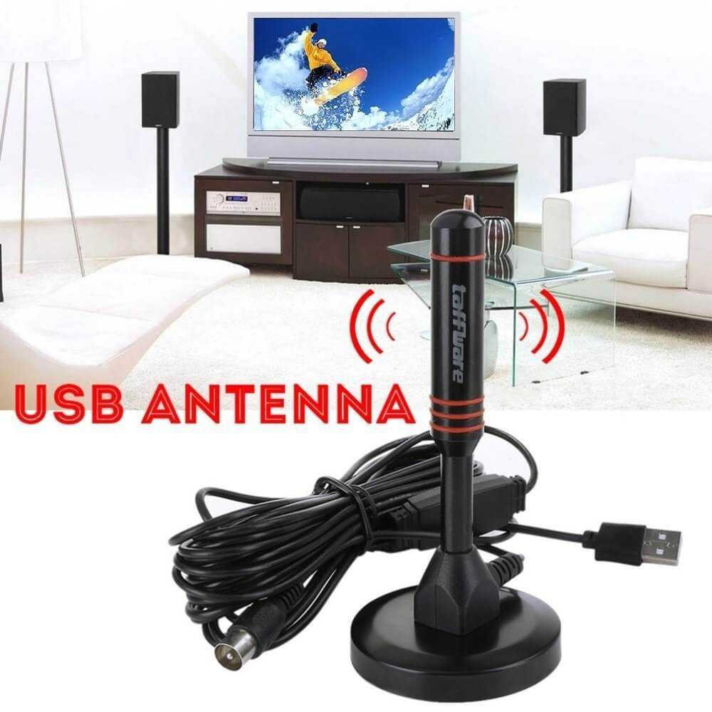 Jual Taffware Antena TV Digital Indoor USB DVB-T2 25dBi - EL05 | Shopee ...