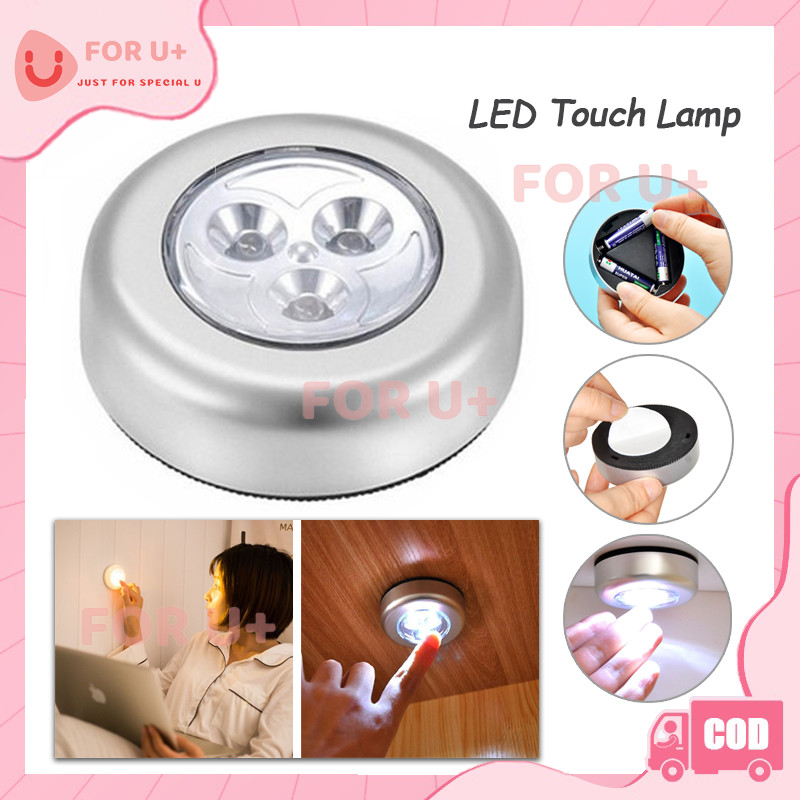 Jual Stick Touch Lamp / Stick touch lamp lampu tempel / Stick and Click ...