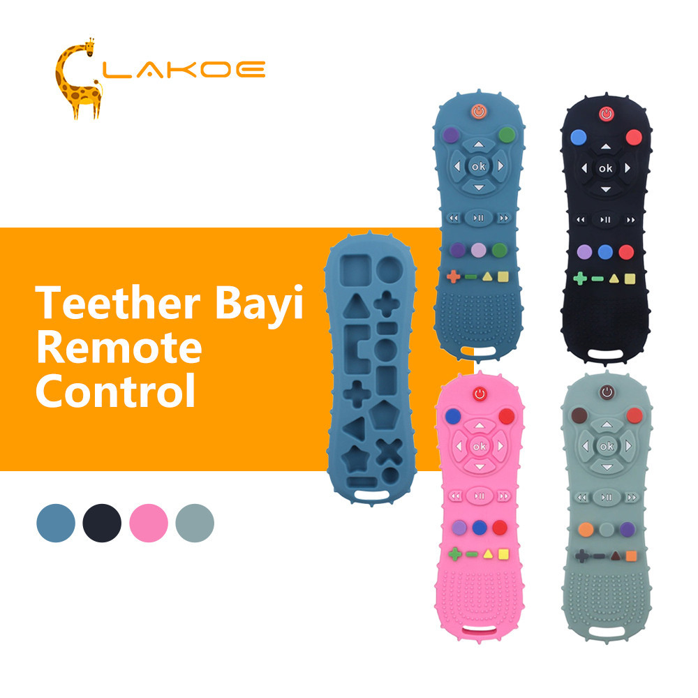 Jual LAKOEOFFICIALMALL Mainan Teether Bayi Remote Control Gigitan Bayi ...