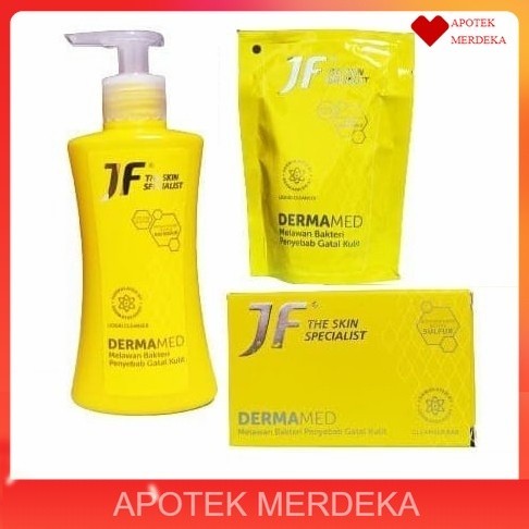 Jual Sabun Cair / Sabun Sulfur / sabun belerang / Sabun Gatal JF Derma ...